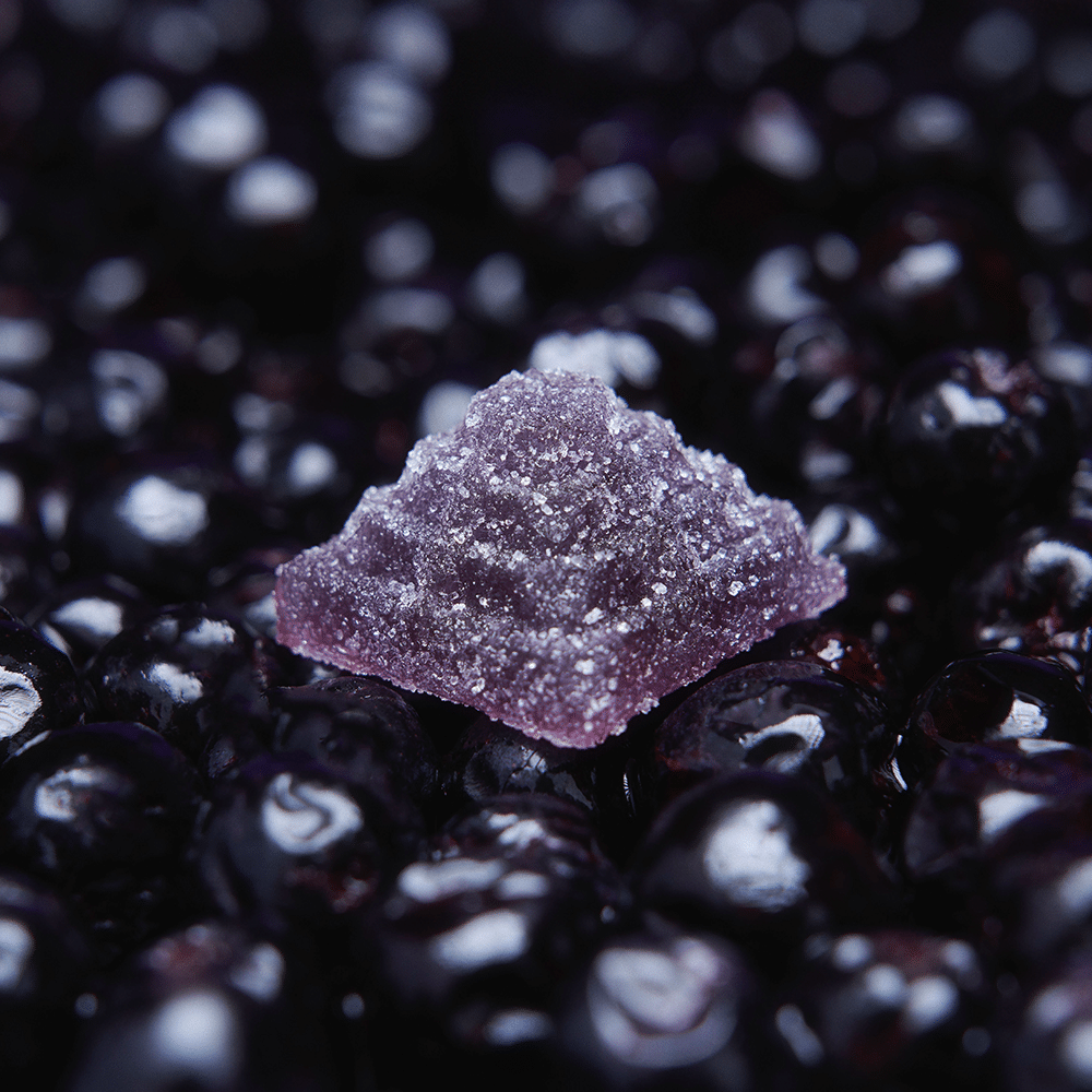 Chill Açaí Berry Gummies with Indica THC | Mesobis